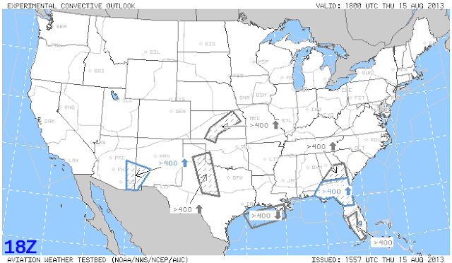 Aviation Weather Testbed Blog: Experimental Convective SIGMETs versus ...
