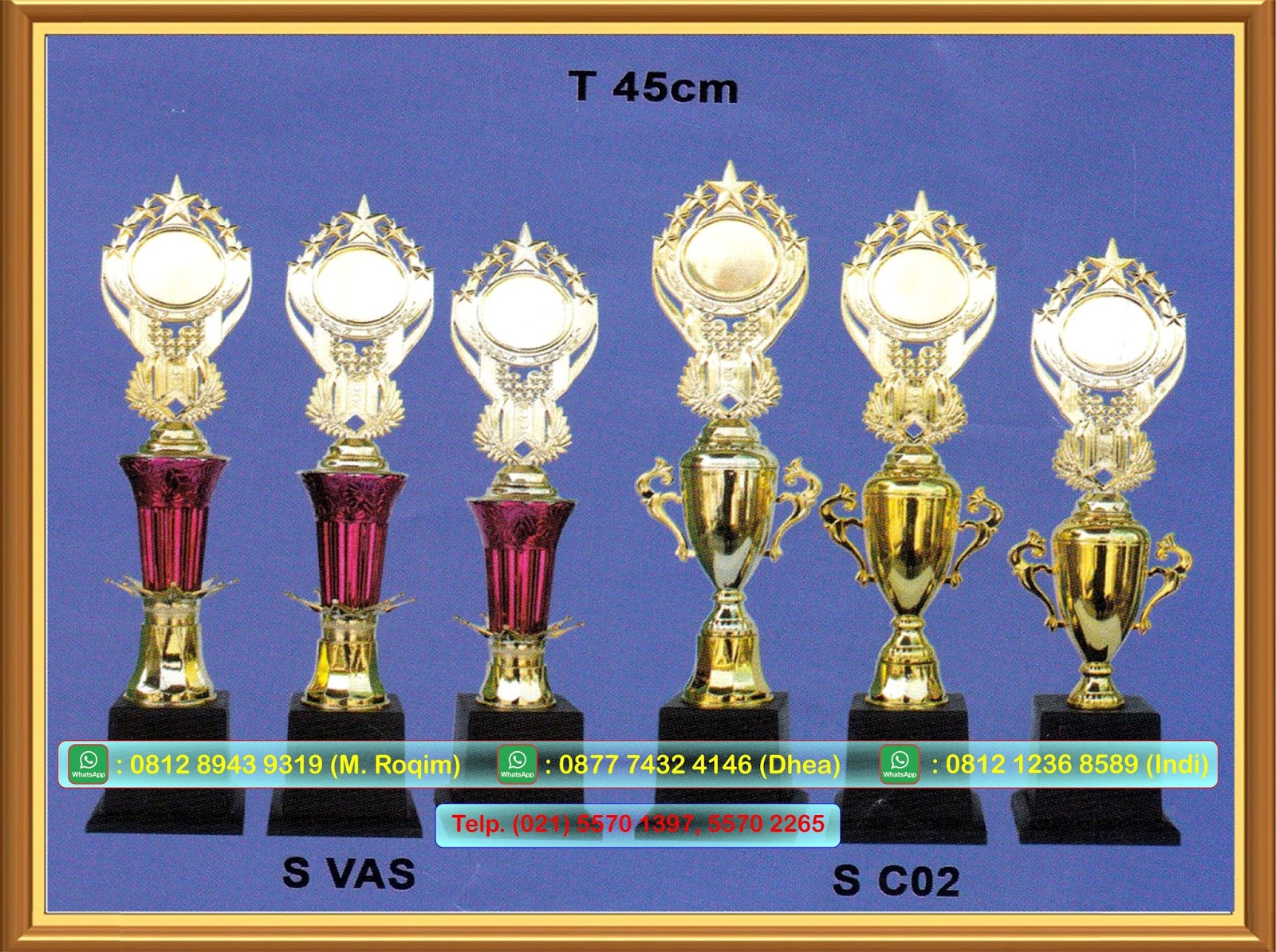 Pembuatan Piala, Distributor Piala, Contoh Gambar Piala ~ Asaka Trophy ...