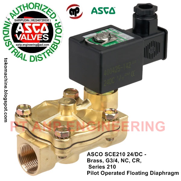 AUTHORIZED DISTRIBUTOR ASCO NUMATICS INDONESIA: ASCO LIST PRODUCT (sample)