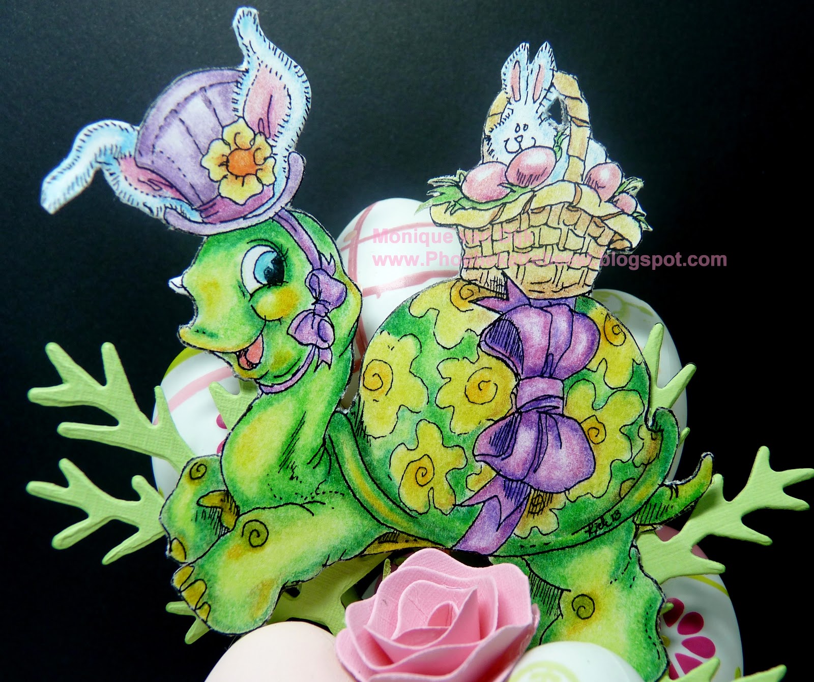 MONIQUE'S PRETTY DARK ART: cute turtle