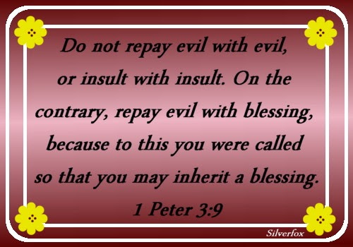 Around The Block: Repay Evil With Blessing