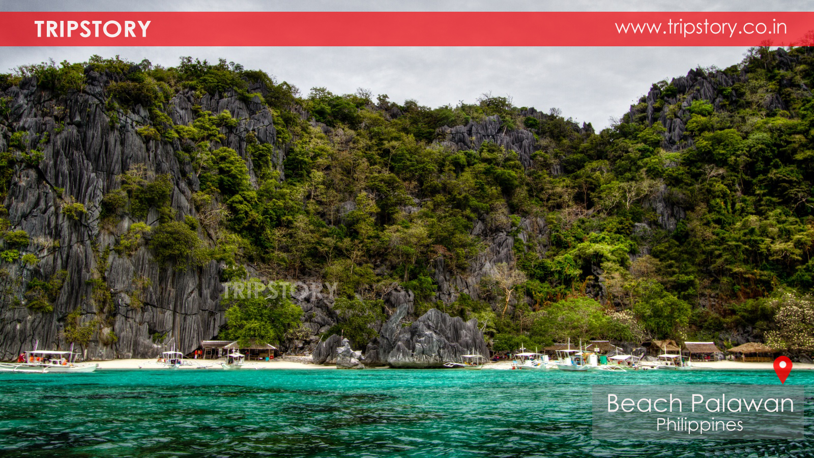 TRIPSTORY HOLIDAYS: Beach_Palawan | Philippines