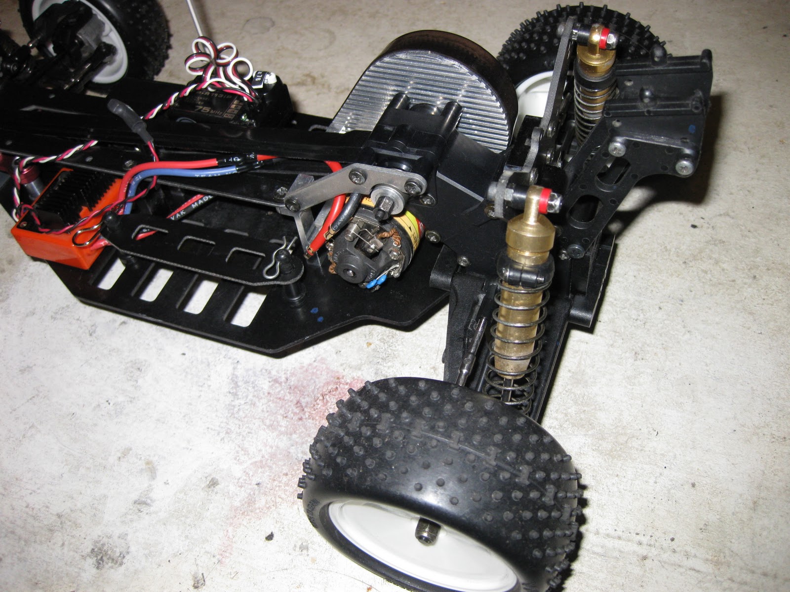 Fun with RC: Kyosho Lazer ZX restoration