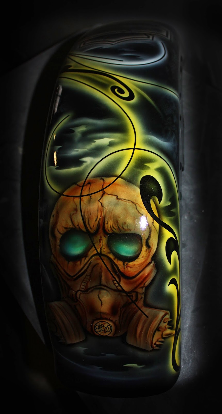 Online Motorcycle Paint Shop: Medusa Filigree and lace.