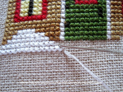 Stitching 2 over 2 threads on cross stitch fabric. | Lynn B 's ...