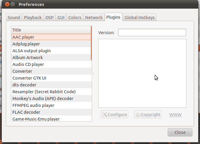 DeaDBeeF : Lightweight promising Music Player