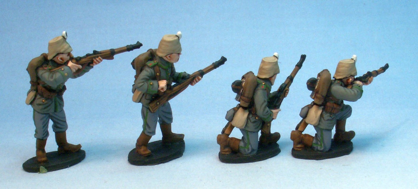 Over Open Sights: Mutton Chop WW1 German Jaeger. Pack GER11.