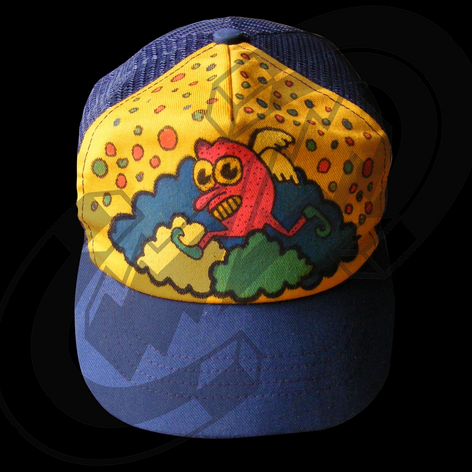 Campo Magnetico: Gorras pintadas a mano