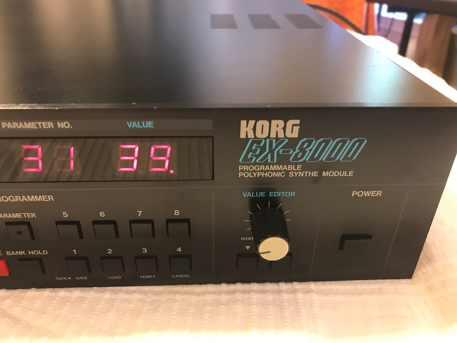 MATRIXSYNTH: Korg EX-8000 SN 001858 w/ SynthArc Programmer / Controller
