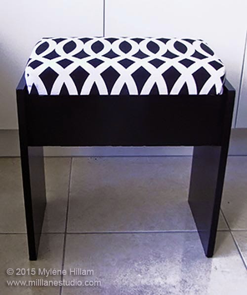 Storage Stool Revamp Part 2 - The Reveal | Mill Lane Studio