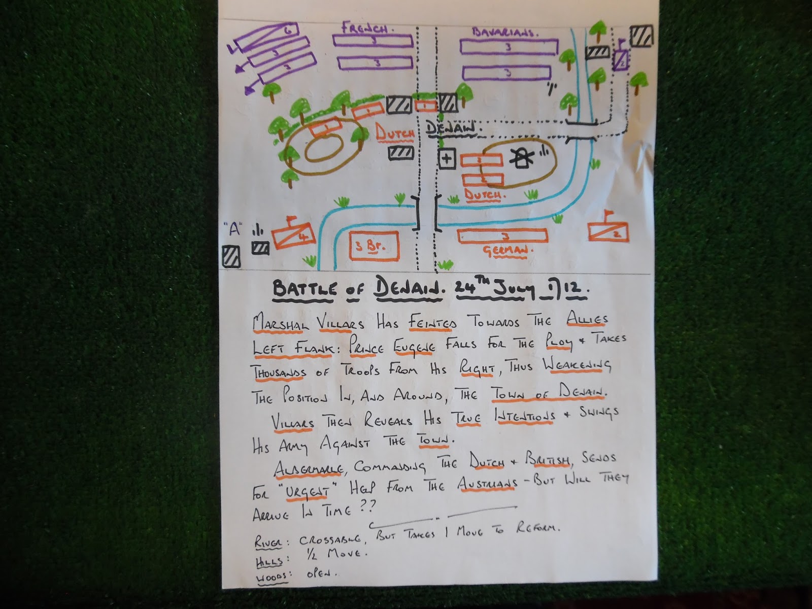 Westerhope Wargame Group: Battle of Denain 1712.