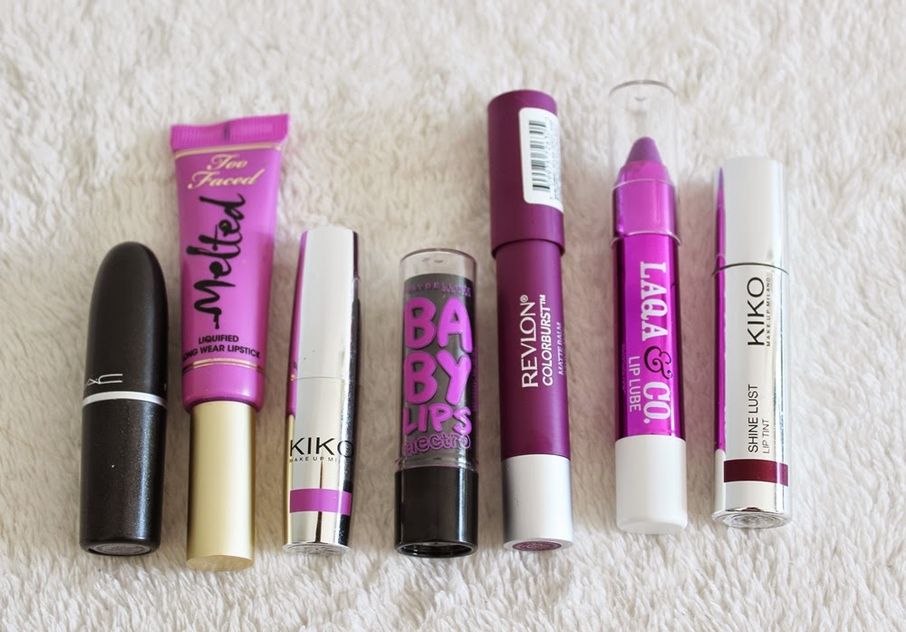 - Ma sélection de rouges à lèvres violets ! | La vie en Lucie - Blog ...