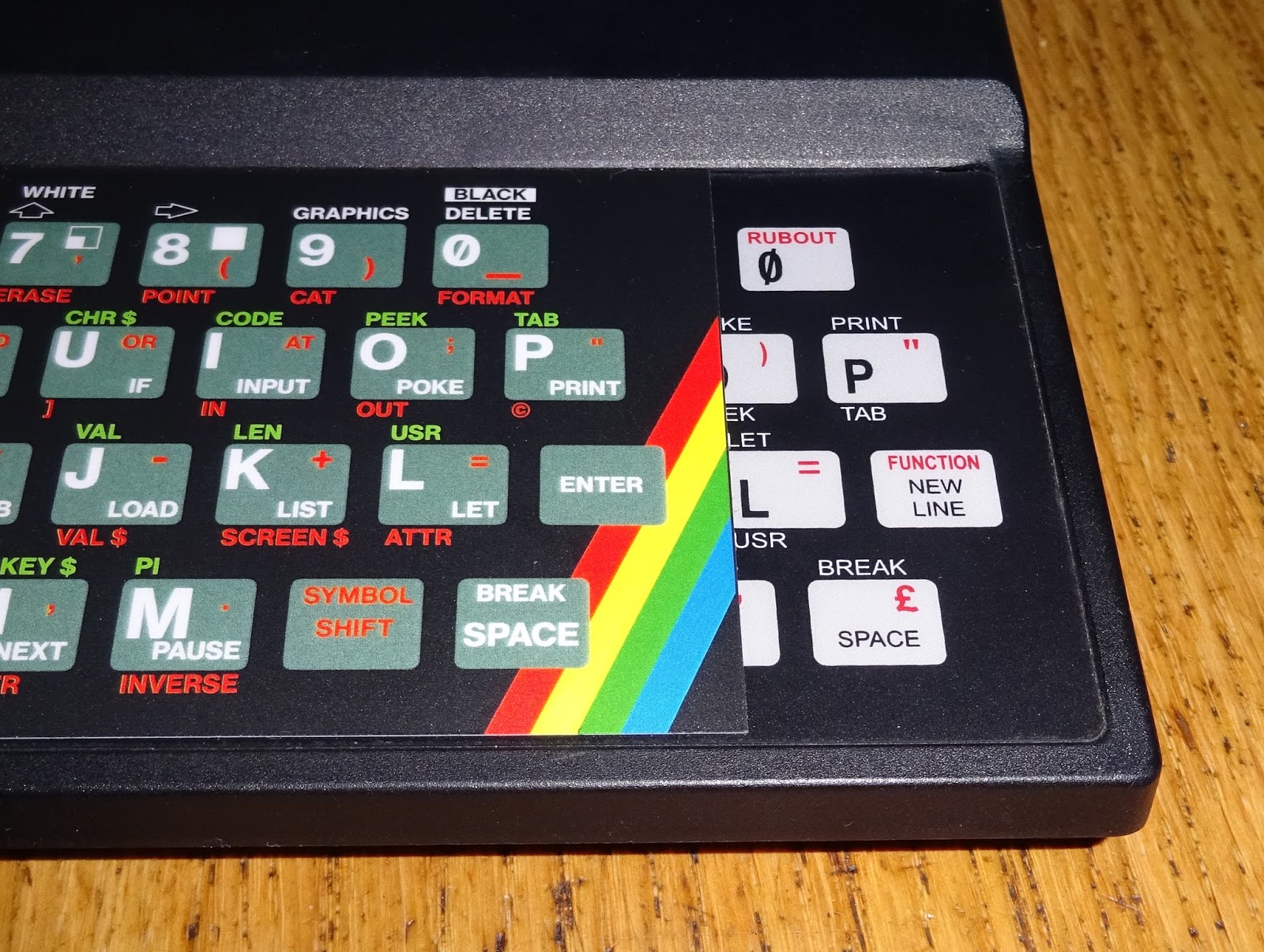 Tynemouth Software: Keyboard options for the ZX Max 48 ZX Spectrum Clone