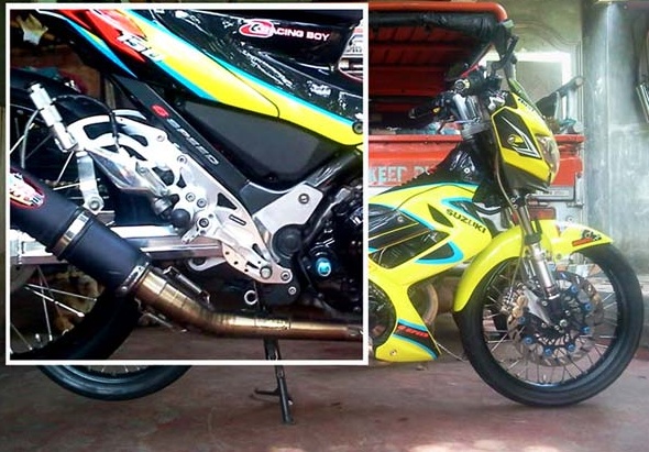 6 Modifikasi Motor Satria Fu 150 Yang Paling Banyak Di Minati Oleh Para ...