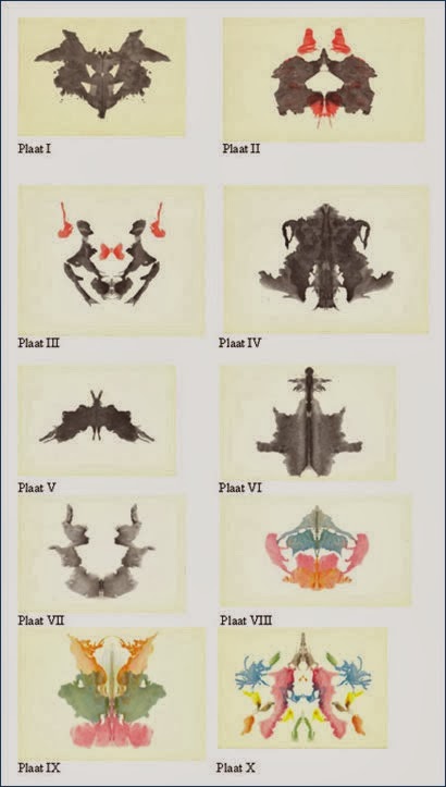 Psicología con Carlos: Tes de Rorschach ( test de las manchas )