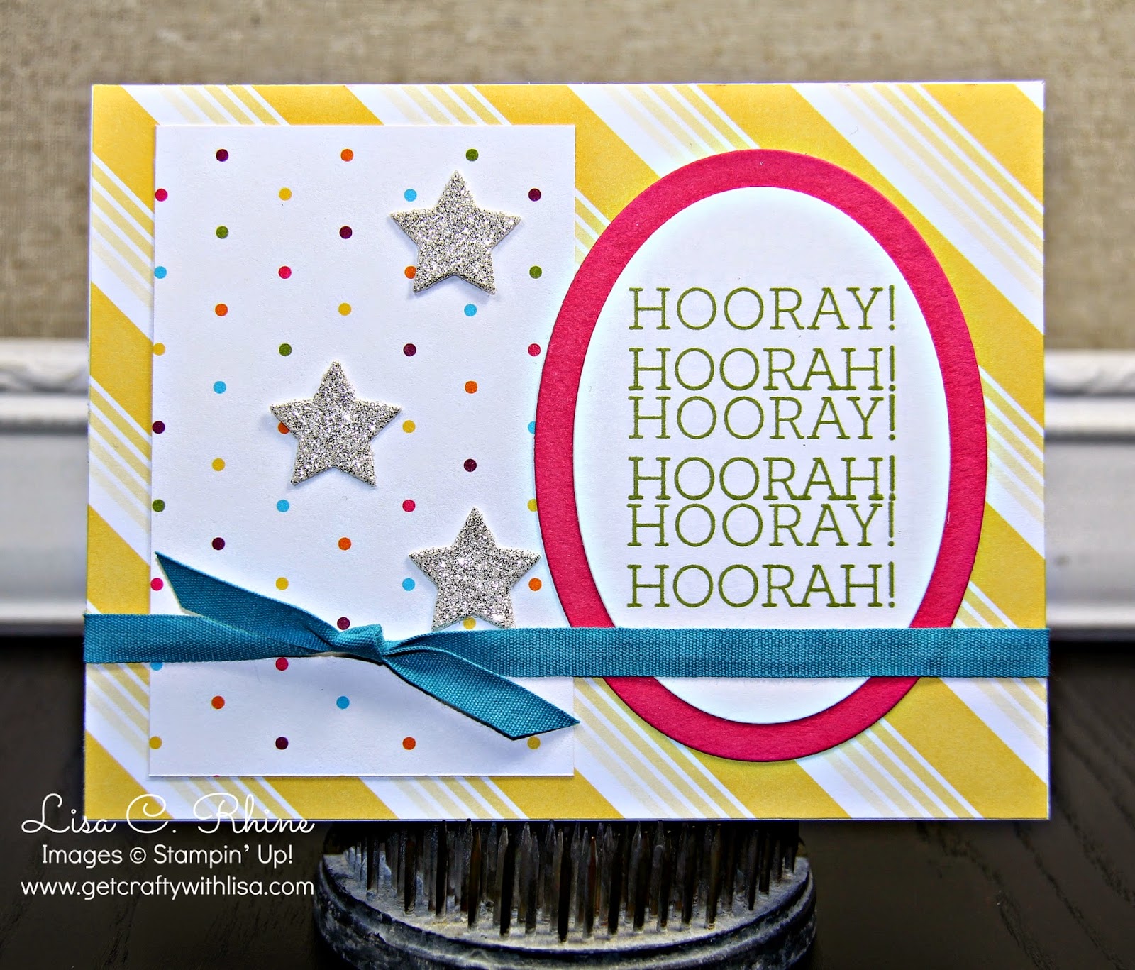 Get Crafty with Lisa: Hooray Hoorah for Creative Challenge Club (CCC02)