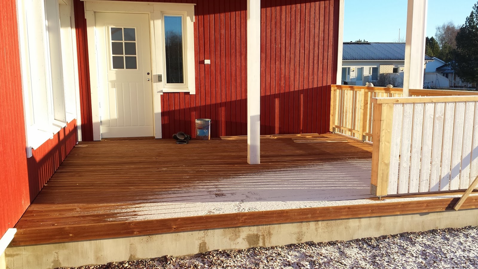 Terassin rakentaminen