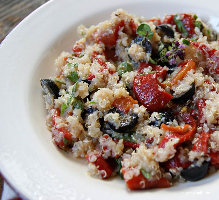 ogrody babilonu: komosa ryżowa alla puttanesca