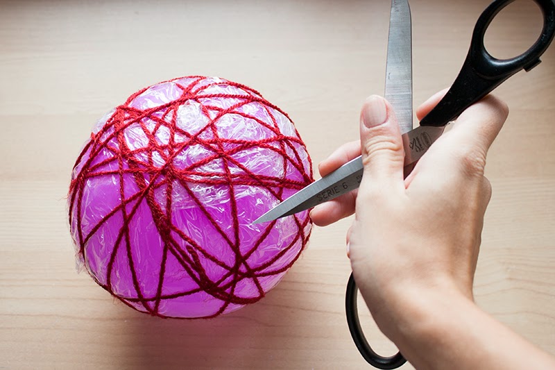 Diy: Bolas rústicas | Mi primera máquina de coser