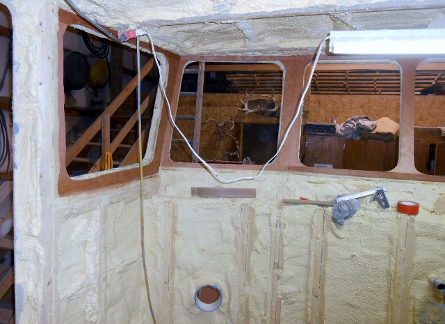Conall's Boat Build: Window frames are ready for windows