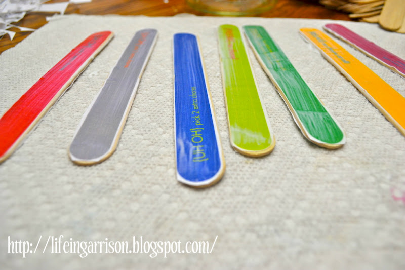 Southern Charm: DIY Chore Sticks Tutorial