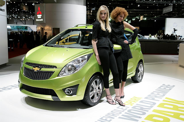 Facelift version of the Chevrolet Spark 2012 live | CAR