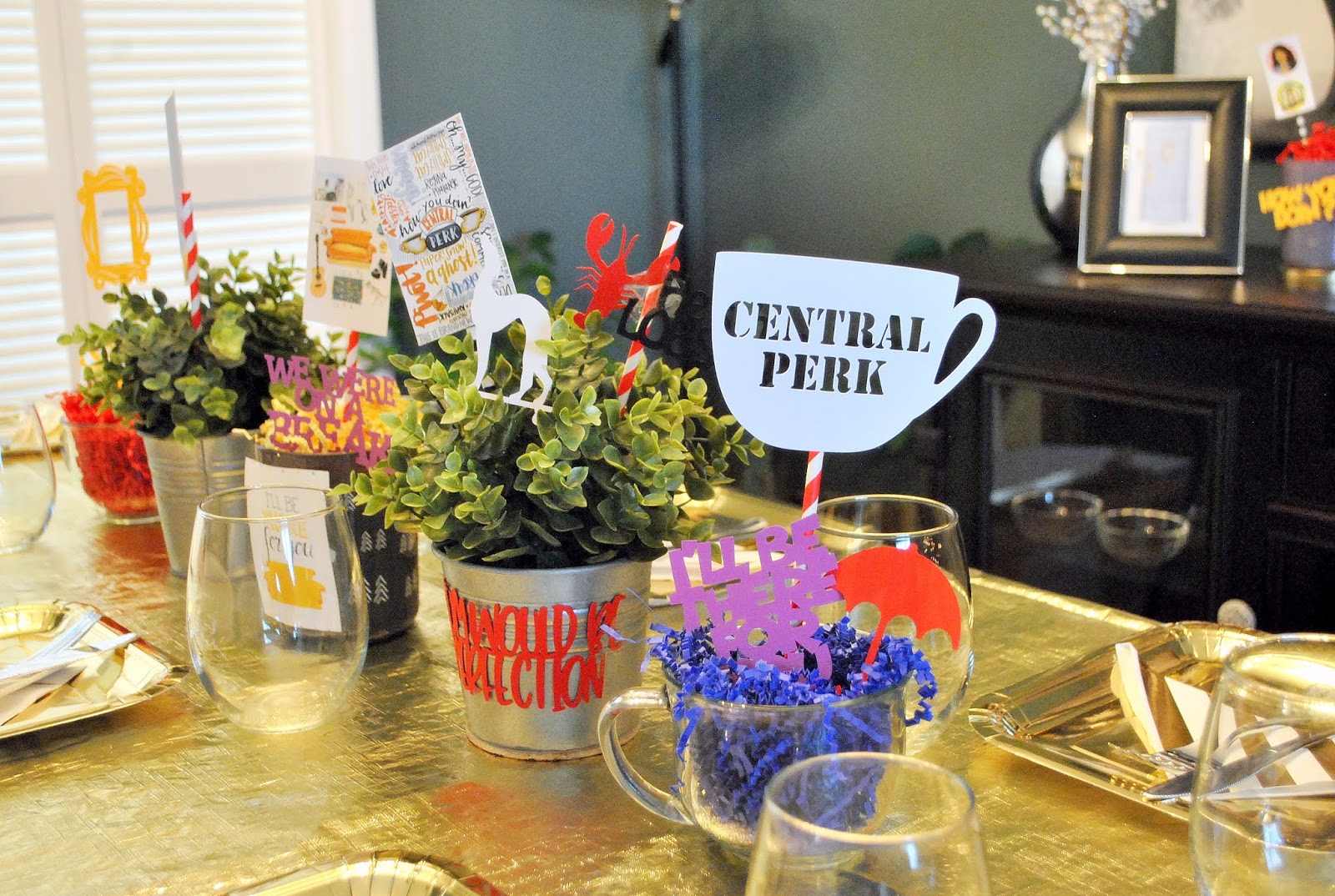 FRIENDS Themed Birthday Party - The Green Dish Blog