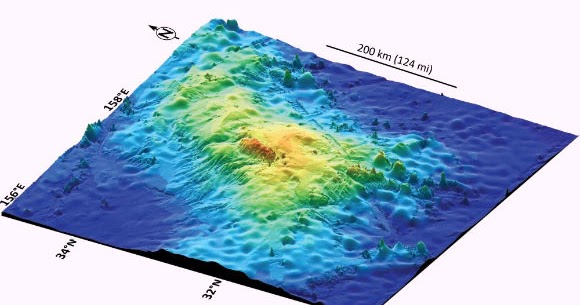 Tamu Massif: Largest Volcano on Earth Discovered Beneath Pacific Ocean ...