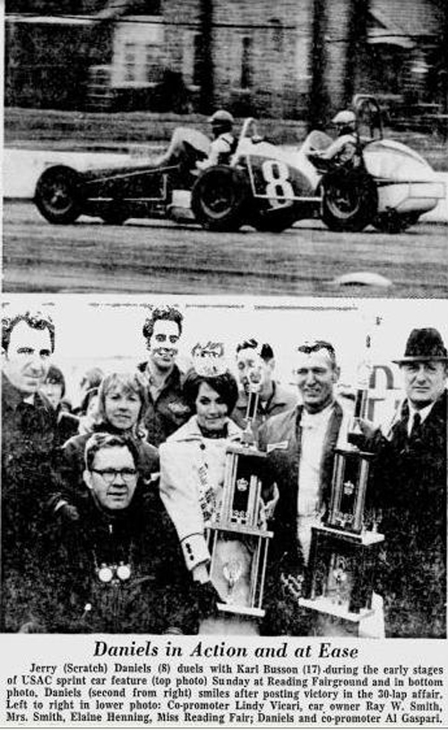 Midwest Racing Archives: Reading and Racing; The Inaugural Sweepstakes