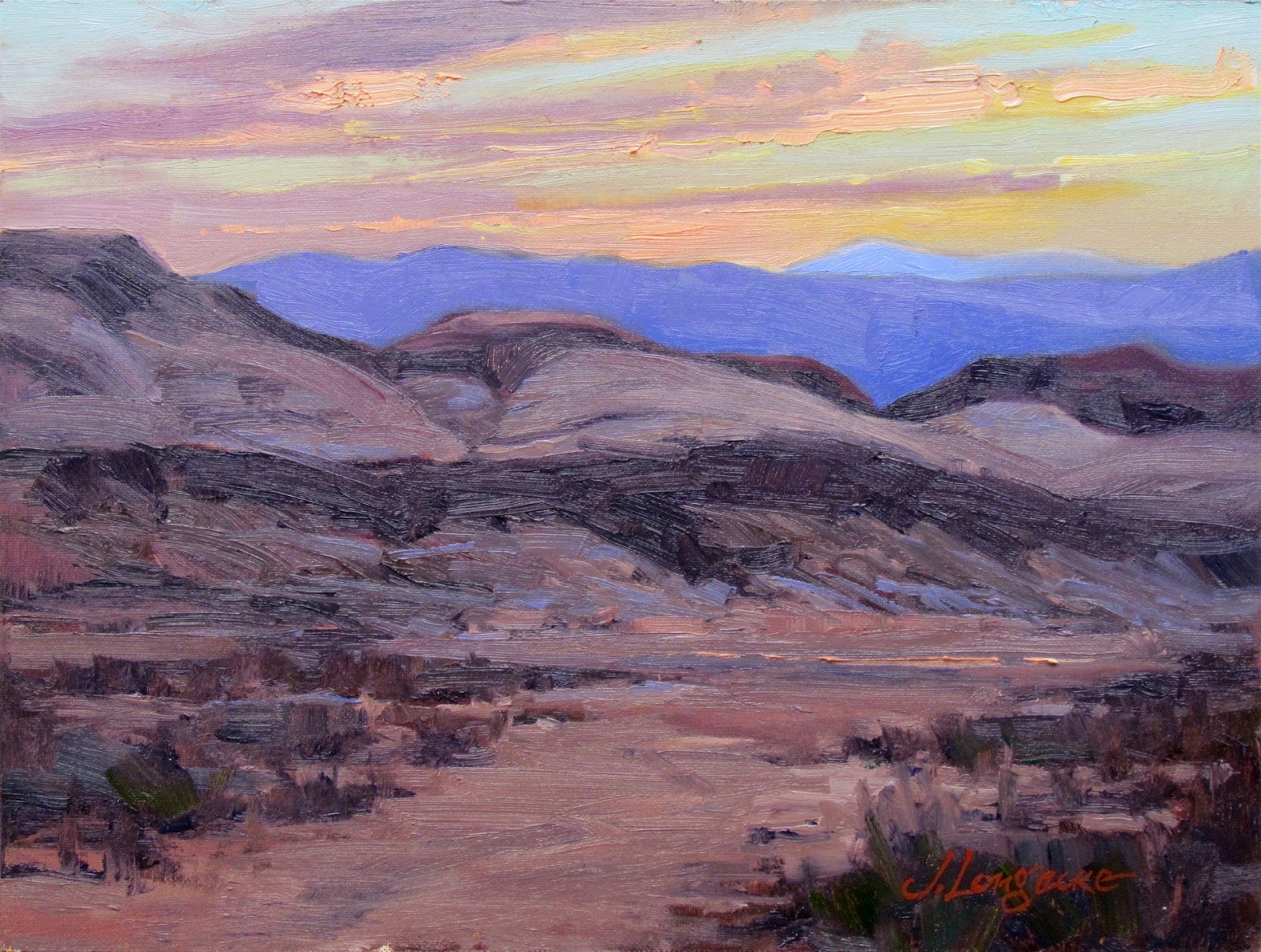 Plein Air Artists International: "BIG BEND AGLOW" – plein air landscape ...