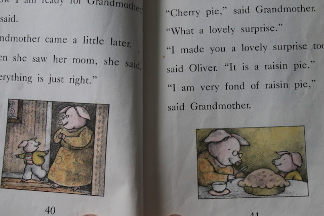 Books and Umbrellas: Oliver Pig by Jean Van Leeuwen & Illus by Arnold Lobel