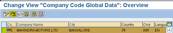 SAP - FICO MODULE LEARNING: Enter Global Parameters