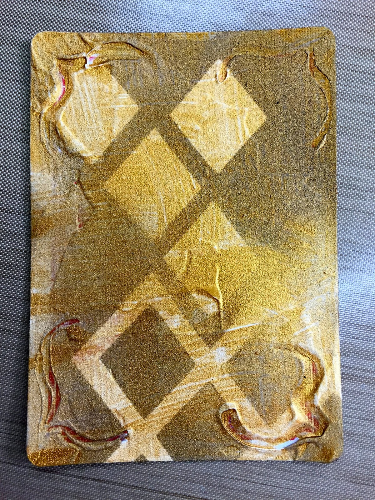 Claudine's Art Corner: Altered Playing Card Challenge Week 23