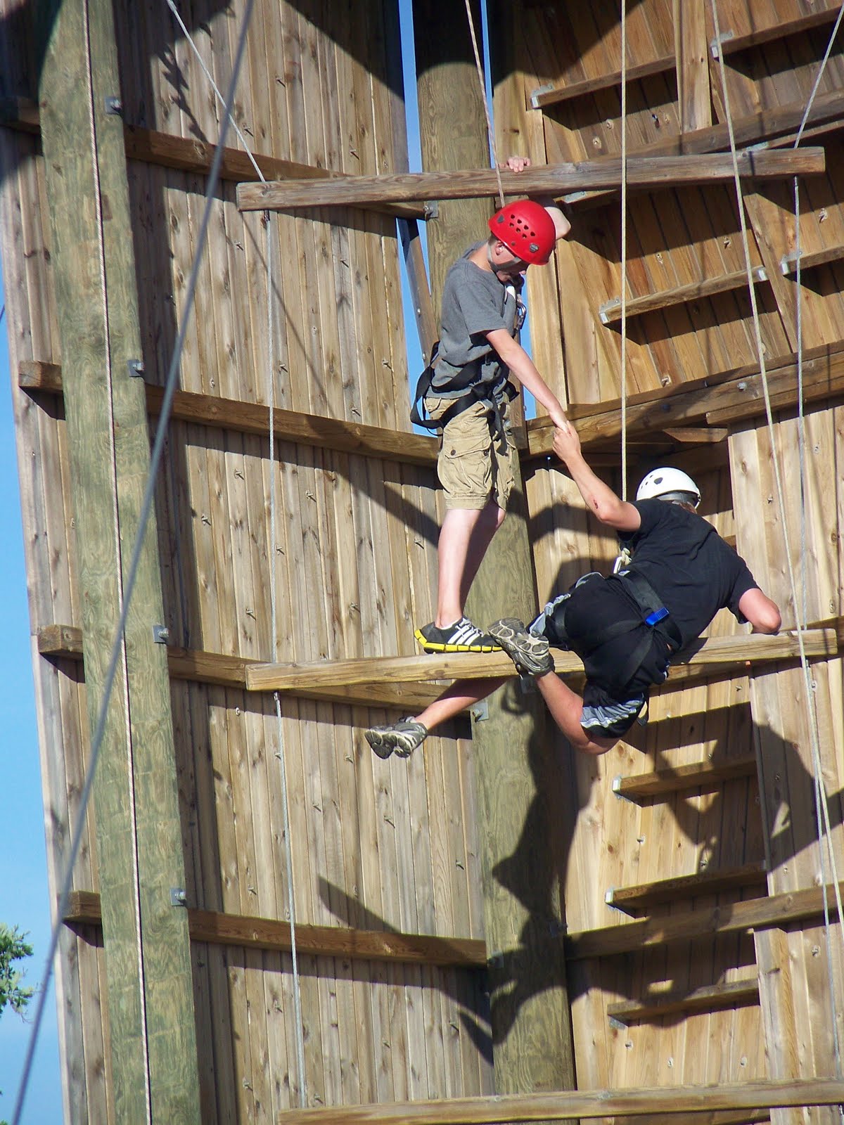 Summers of Pathways: Campout Round 2 and More High Ropes!