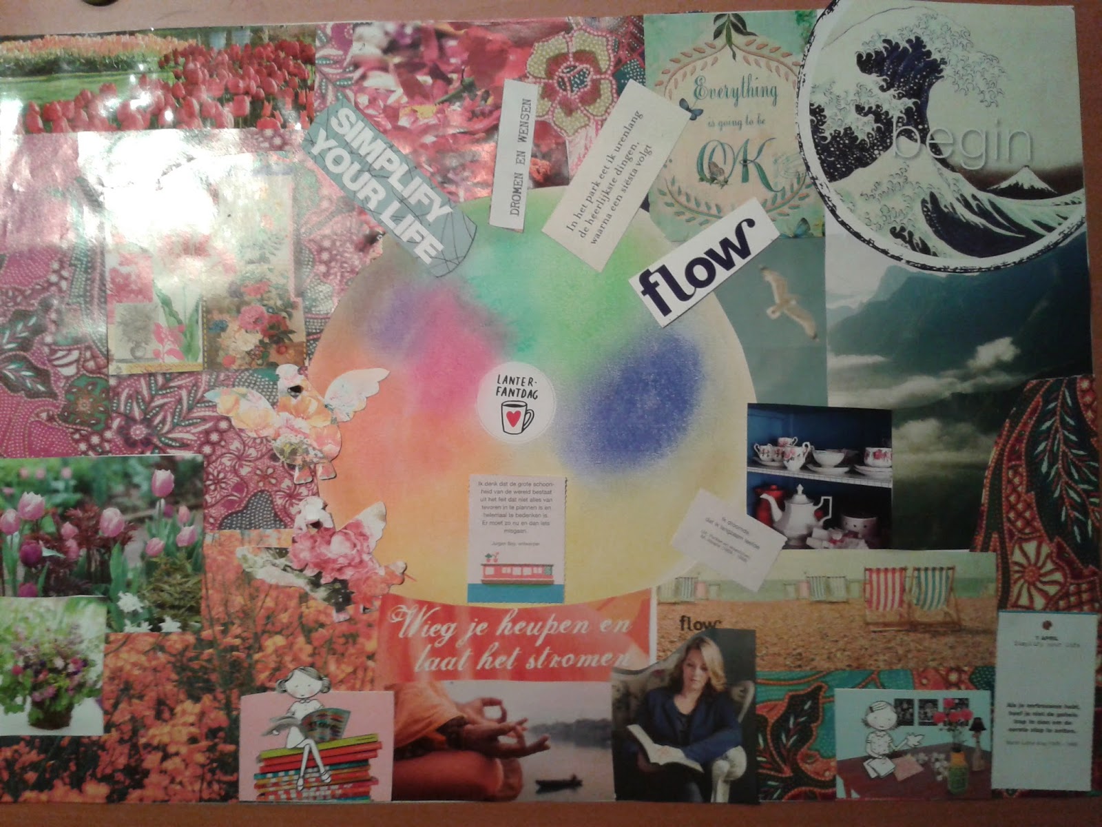 Nieuwsbrief tekenschool de Keltische Knoop: Een collage maken