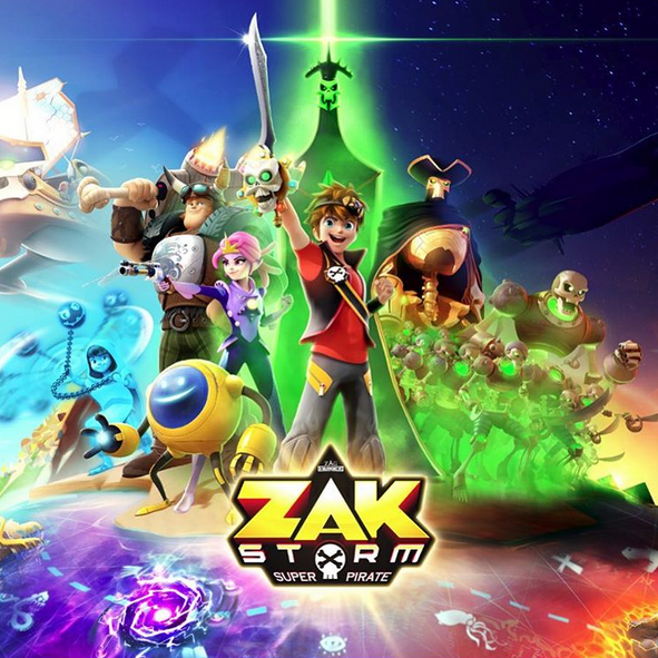 Zak Storm || Letra da Abertura || Português | ZagWorld