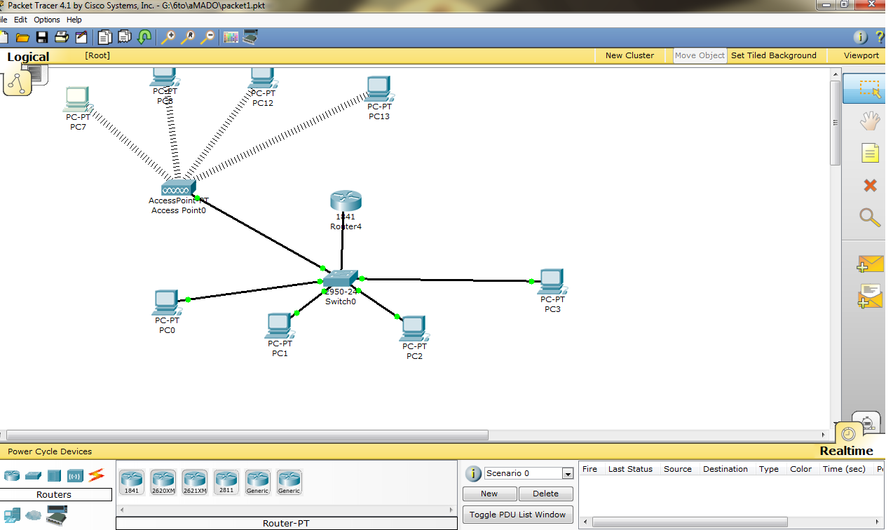 Manejo de Redes: Practica #3 IOS (Internetwork Operating System)