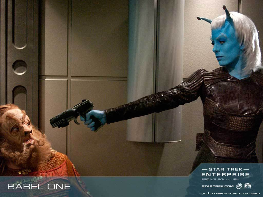 Blue Chicks Are Hot: Talas the Andorian