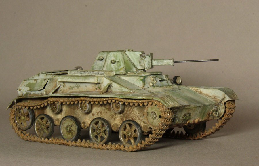 JUY's Modelling Blog: Soviet T-60 Light tank