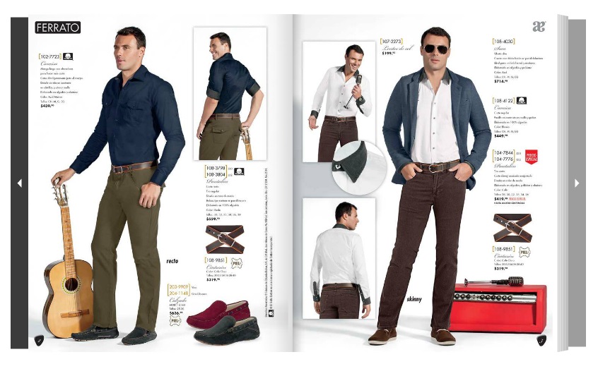 CATALOGO DOÑA MARTHA: ROPA PARA HOMBRE