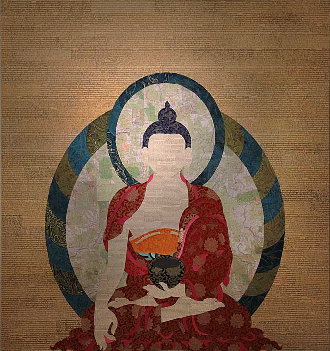 nickyskye meanderings: Contemporary Tibetan art