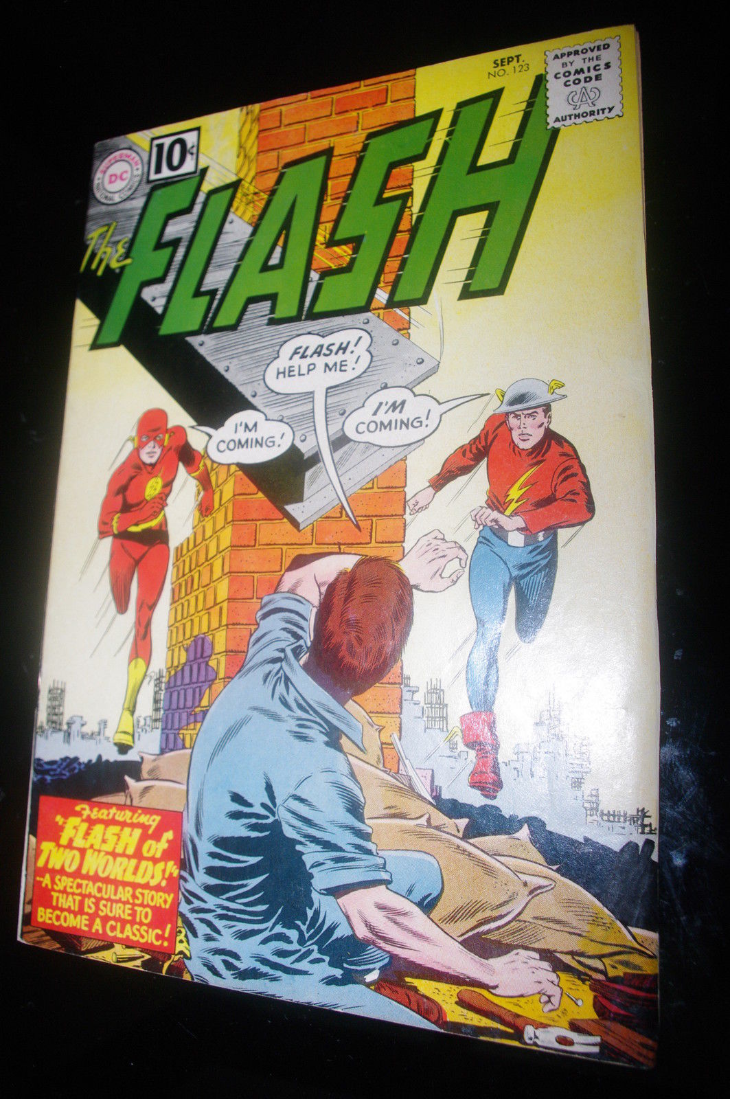 The Flash #123 (Sep 1961, DC) Gorgeous copy! HIGH GRADE - FREE PRICE ...