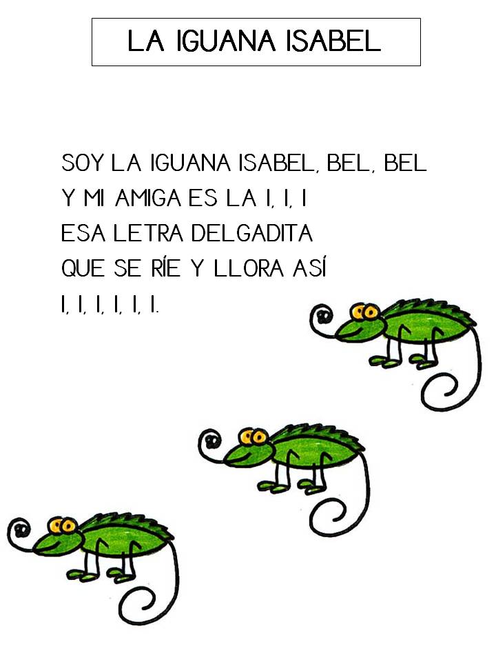 Maestra de infantil: Canción