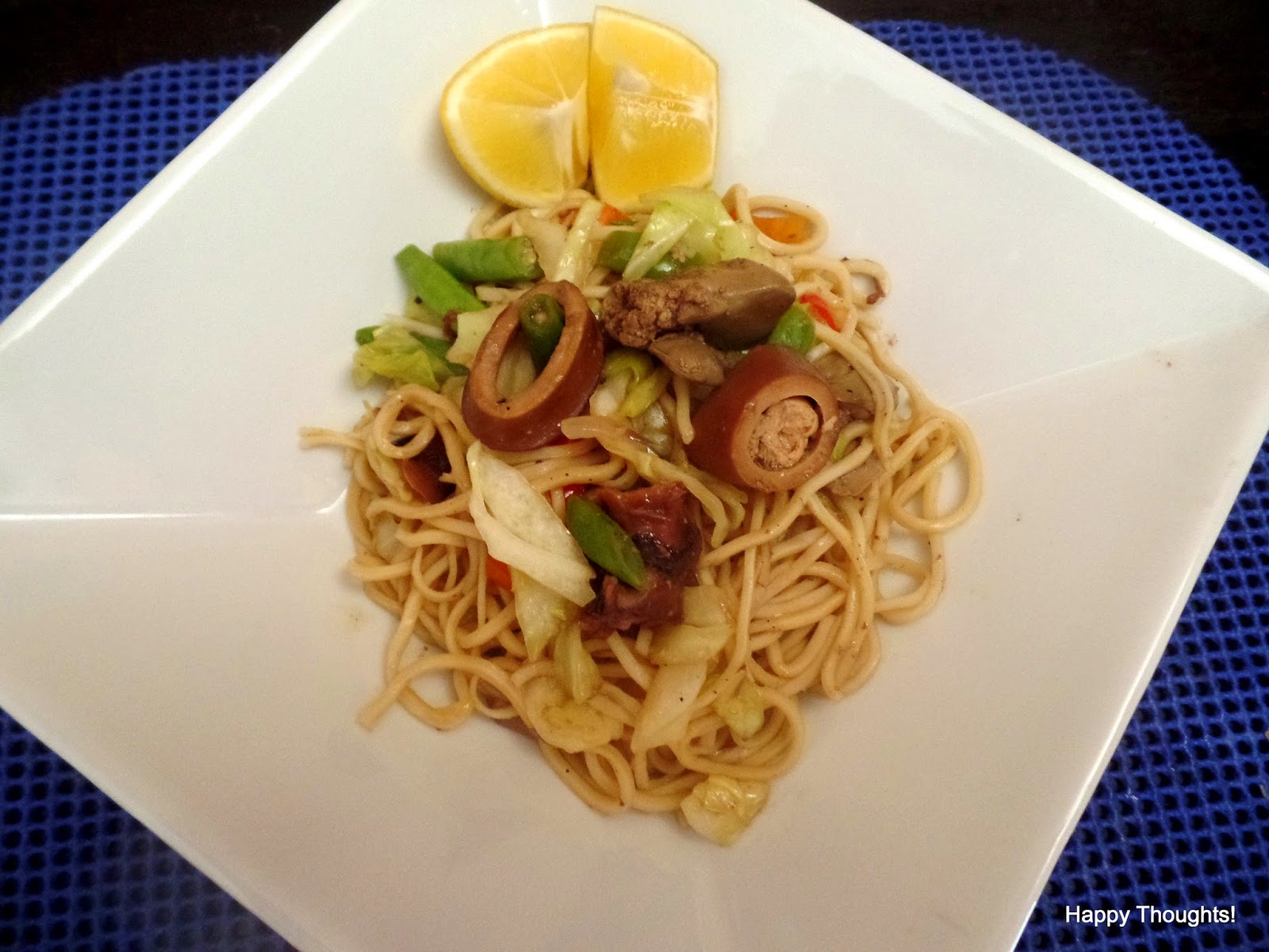 my happy thoughts =): Pancit Canton Pinoy Style