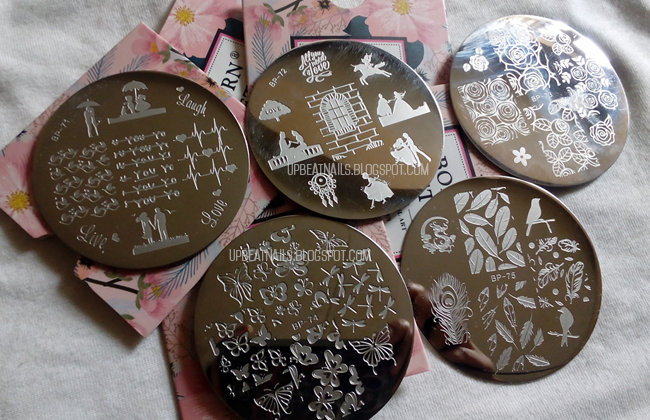 5 Pcs Born Pretty Stamping Plate Review - Upbeat Nails | Nail Art Blog