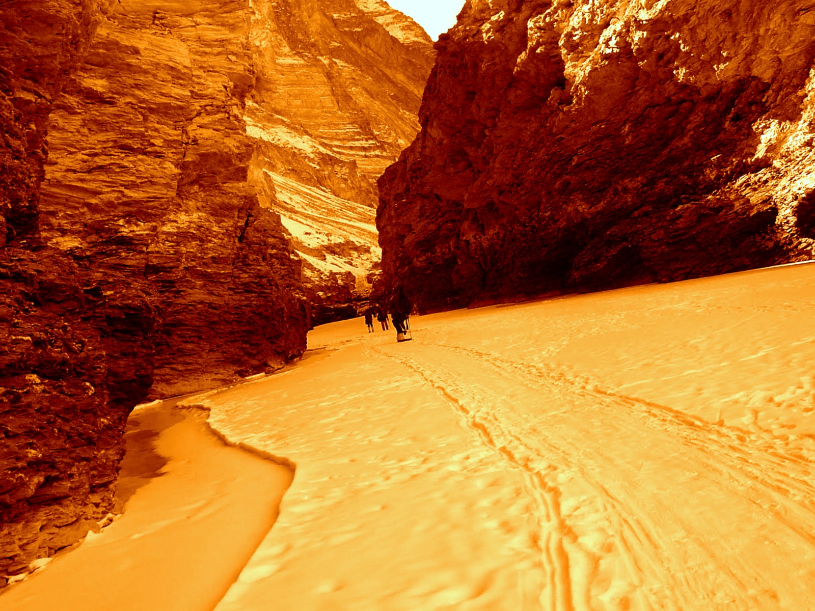 Nature Knights: Nature Knights: chadar trek 2014