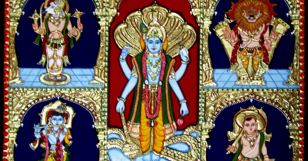 Vedas Resources: Dasavatharam - the 10 incarnations of Lord Vishnu