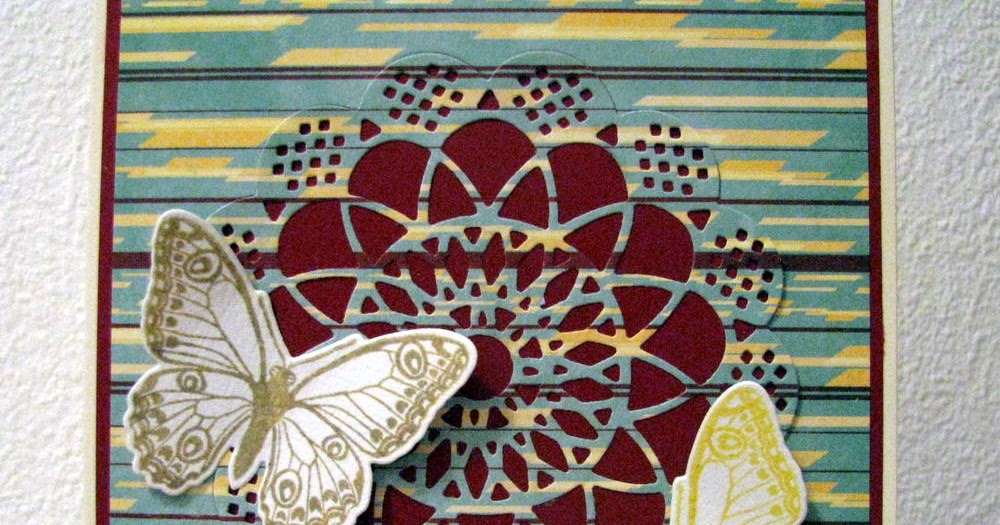 Ustvarja An.La: {Sizzix} Antique Doily + Wild Butterfly