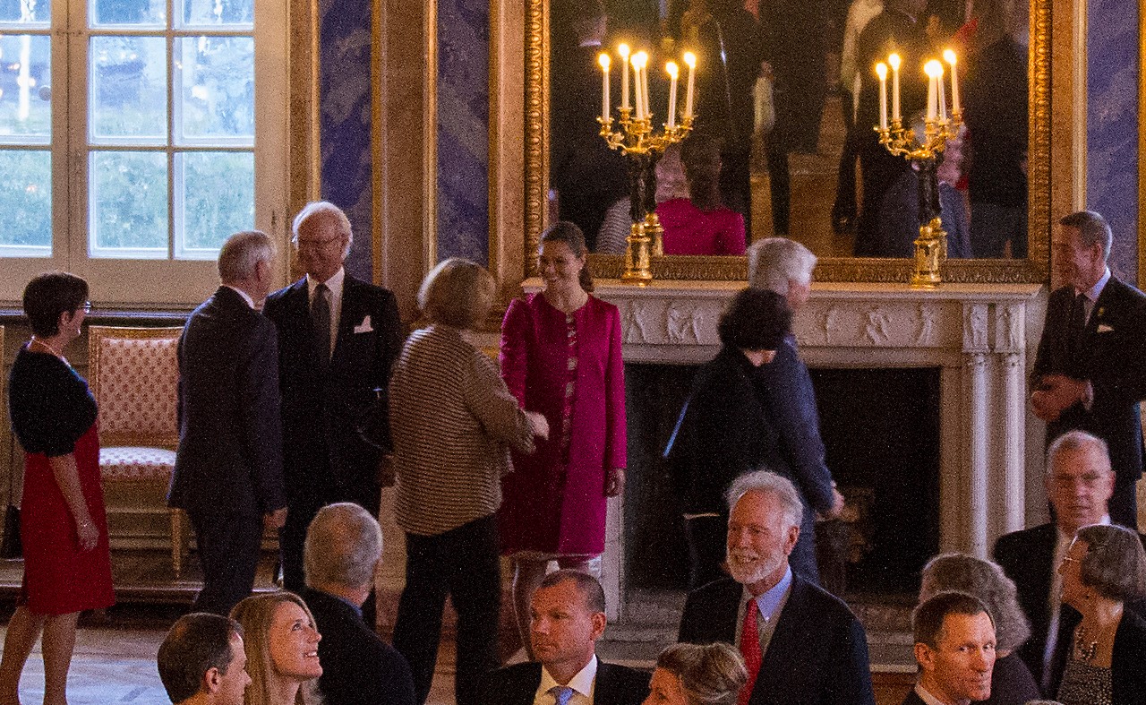 Kungligheter: Kronprinsessan Victoria och Kungen tog emot astonauter på ...