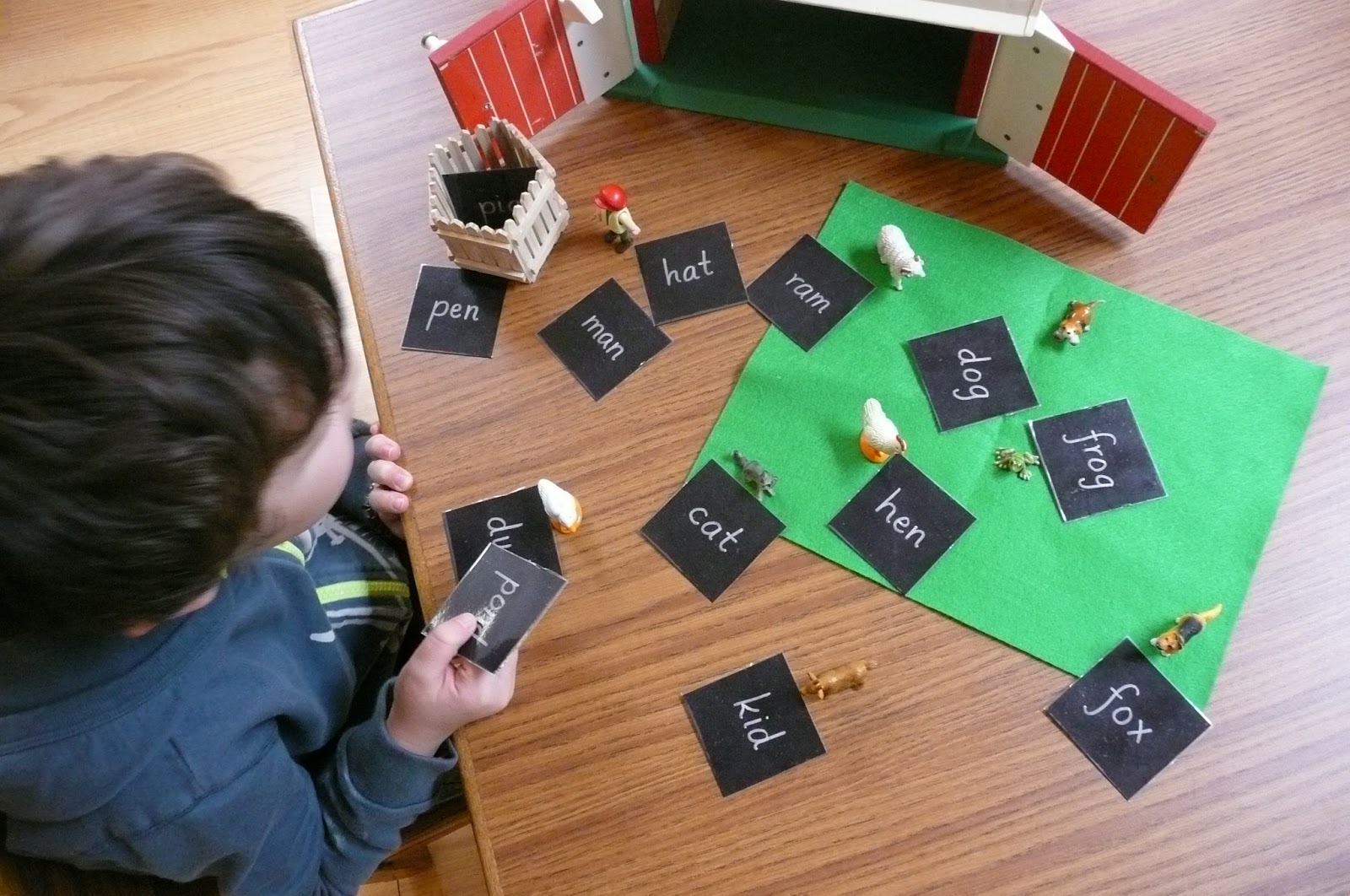 Montessori Teachings: More noun work- the FARM!